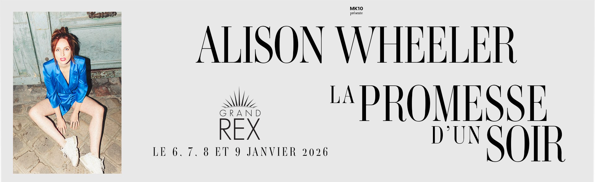 ALISON WHEELER “La promesse d'un soir” - Spectacles & Concerts - Le ...