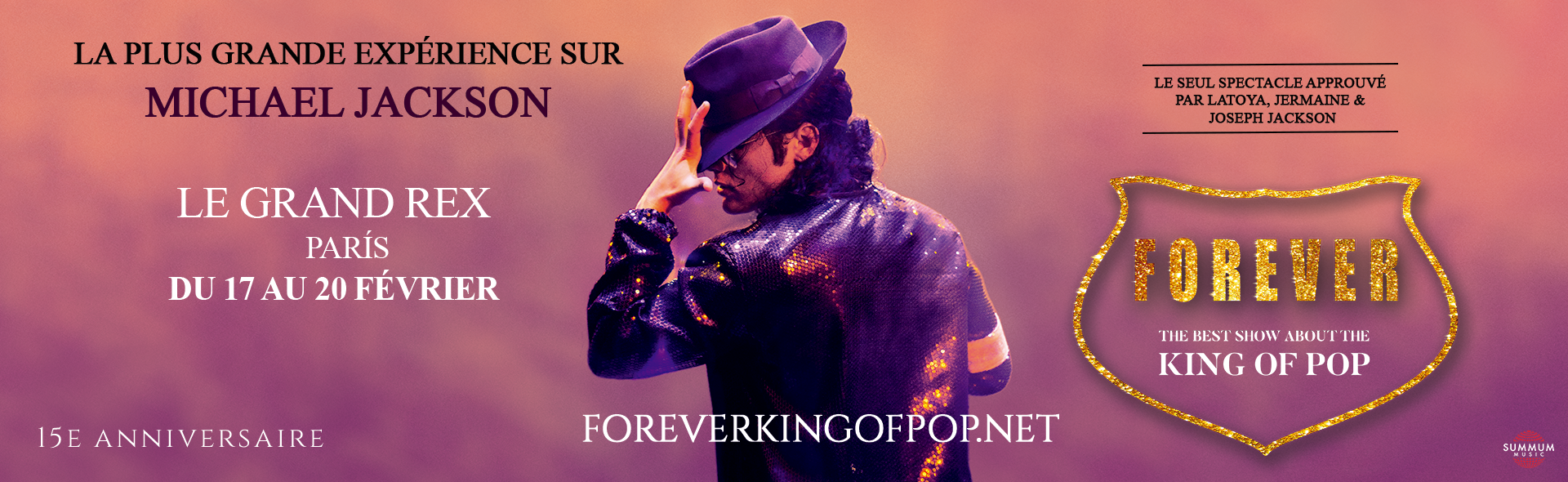 FOREVER « The best show about the King of Pop » - Spectacles & Concerts - Le Grand Rex