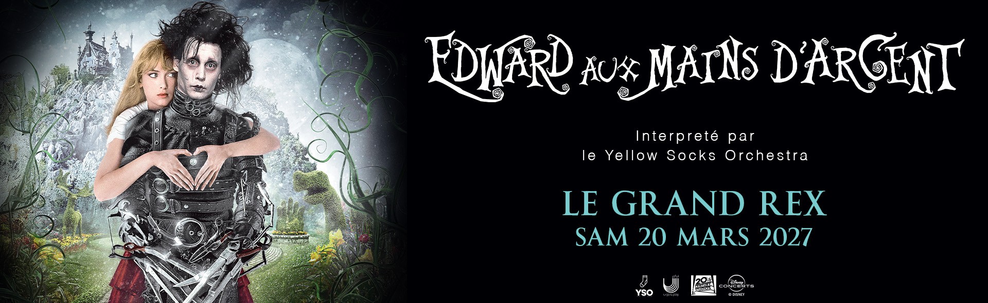 EDWARD AUX MAINS D'ARGENT EN CINÉ-CONCERT - Spectacles & Concerts - Le ...