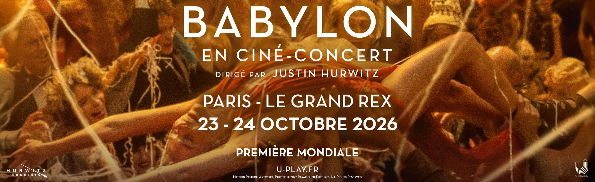Babylon en ciné-concert - Spectacles & Concerts - Le Grand Rex