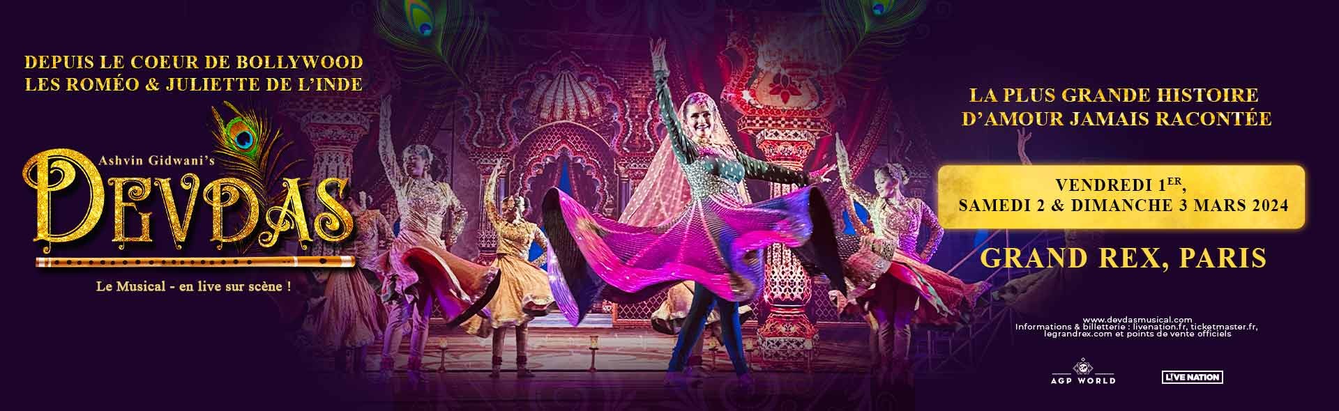DEVDAS - Spectacles & Concerts - Le Grand Rex