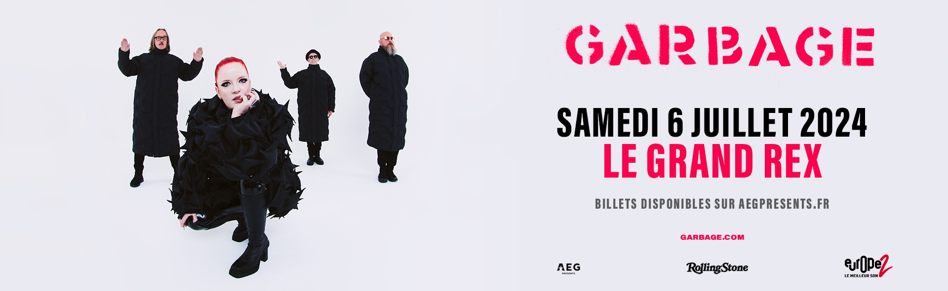 GARBAGE - Spectacles & Concerts - Le Grand Rex