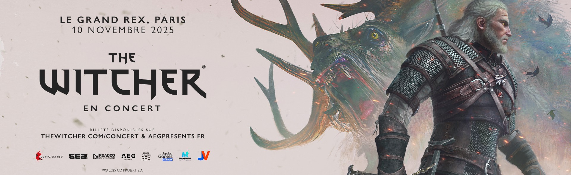 The Witcher 3 : Wild Hunt - Spectacles & Concerts - Le Grand Rex