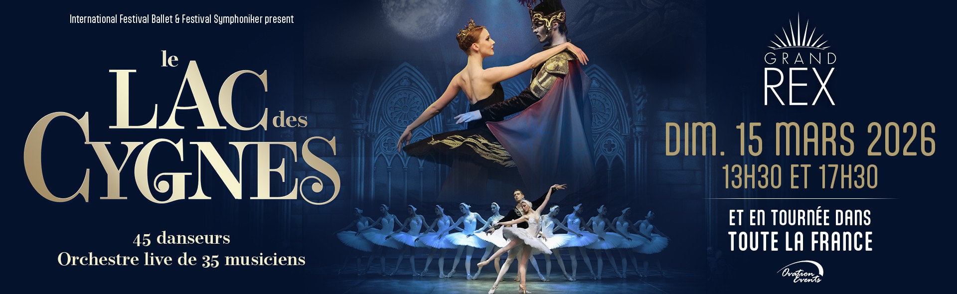 LE LAC DES CYGNES - Spectacles & Concerts - Le Grand Rex